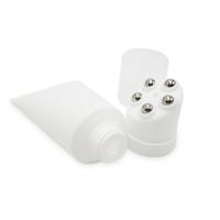 China Diameter 13mm-60mm Empty Roller Bottles White Refillable Roll On Bottles for sale