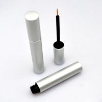 China Aluminium Empty Mascara Tube Bulk 5ml Silver Mascara Bottle OEM for sale