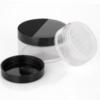 China 20g 25g 50g Plastic Cosmetic Jars Bulk With Screw Cap Sealing for sale