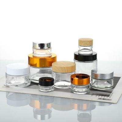 China Transparent Portable Eye Cream Jar with Multiple Capacity Options for Skincare for sale
