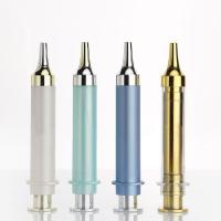 China 10ML Liquid Ultrasound-Lifting Eye Cream Serum Press-Type Vacuum Applicator Syringe Bottle PP Packaging for Cosmetic for sale