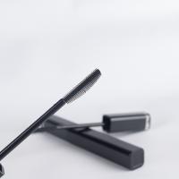 China 16.5ml Square Black Transparent-Top Plastic Screw Cap Mascara Tube for sale
