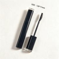 China 16.5ml Square Black Transparent-Top Plastic Screw Cap Mascara Tube for sale
