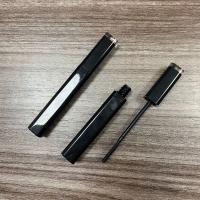 China 16.5ml Square Black Transparent-Top Plastic Screw Cap Mascara Tube for sale