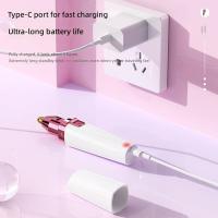 China Focstar New 2 in 1 Electric Eyebrow Trimmer Lipstick Style Women Facial Hair Remover Portable Painless Shaver USB Rechargeable for sale