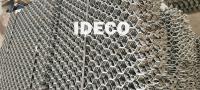 China Industrial Hexmesh Wire Netting Strength Corrosion Resistant Steel Mesh For Furnace Lining for sale