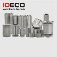 China Custom Stainless Steel Wire Mesh Filter Discs and Cylindrical Filter Elements SS304 SS316 for sale