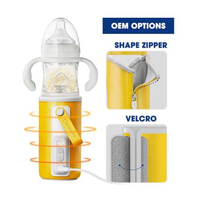 China Fast Rush Self Mixing Baby Bottles With Formula Dispenser Adjustable Temperature Warmer for sale