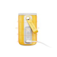 China PU Leather 12V 18W Baby Bottle Warmer With LCD Display 8oz for sale