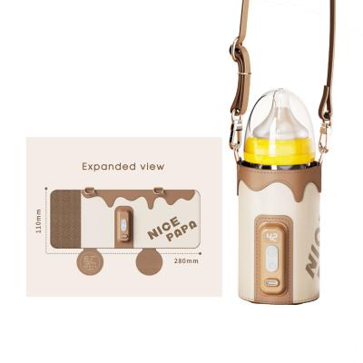 China FDA Infant USB Portable Bottle Warmer Travel Milk Heat Keeper With Strap for sale