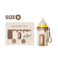 China 5 Temperature Setting Portable Bottle Warmer For Baby Breastmilk Water Milk Heating for sale