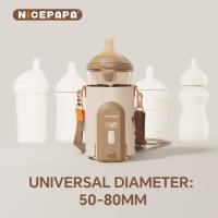 China Customized fast charge Baby Milk Warmer Brown Baby Accessories For Easy Feeding for sale