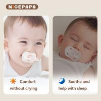China Soothe Baby Day And Night Emotional Sensing Air Bag Pacifier Anti-choking Safety Pacifier 0-3 mounths for sale