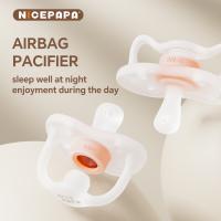 China baby comfort Day And Nigh 2 In 1 Air Bag Pacifier Thumb imitation Anti-Choking Safety Pacifier 3-6 mouths for sale