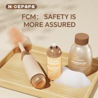 China Easy Operation Liquid Storage Foam Patent Food Grade Silicone nipple Brush Bottle or Baby Products Special for sale