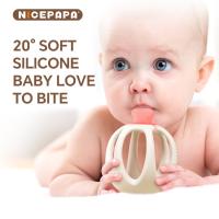 China NICEPAPA EXPLORES 100% Food Grade Silicone Baby Teether Sensing Soothing Baby Products (Pink) for sale