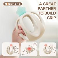 China NICEPAPA EXPLORES 100% Food Grade Silicone Baby Teether Sensing Soothing Baby Products (Pink) for sale