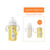 China 3 In 1 Travel Formula Dispenser Bottle USB Baby Milk Feeding Glass Bottle BPA Free for sale