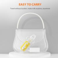 China 3 In 1 Travel Formula Dispenser Bottle USB Baby Milk Feeding Glass Bottle BPA Free for sale