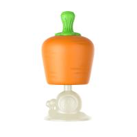 China Baby Nipple Silicone Teether Pacifier Food Grade BPA Free With Cover Box for sale