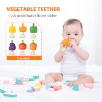 China Baby Nipple Silicone Teether Pacifier Food Grade BPA Free With Cover Box for sale