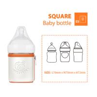 China Square Travel Portable Baby Bottle Warmer USB PU Leather 10W 4 - 5oz for sale