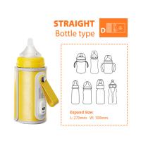 China Electric Adjustable Temperature Control Bottle Warmer USB Breast Milk Bag Warmer for sale