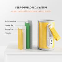 China USB Portable Travel Bottle Warmer Breastmilk Velcro Design Feeder Bottle Warmer for sale