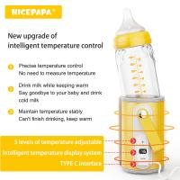 China Milk Portable Baby Bottle Warmer USB Jacket Cover PVC BPA Free for sale