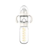 China Straight Milk Dispenser Formula Mixing Baby Bottle Medium Flow 8Oz 240ML for sale