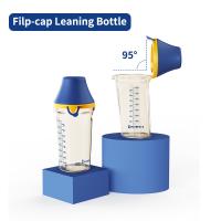 China Natual Flip Cap Baby Bottle 180ml / 240ml Plastic PPSU Anti Colic Feeding Bottles for sale