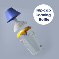 China Natual Flip Cap Baby Bottle 180ml / 240ml Plastic PPSU Anti Colic Feeding Bottles for sale