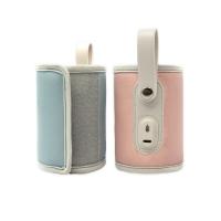 China Electric Milk Portable Baby Bottle Warmer Thermostat 42℃ USB 90g lightweight for sale
