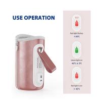 China 240Ml wholesale customized glass baby milk feeding bottles with warmer sleeves formula storage set Easy On The Go for sale