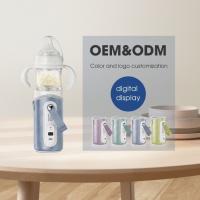 China ODM Baby Glass Mother Milk Feeding Bottle 240ml 3 In 1 With Formula Dispenser for sale