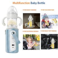 China Travel 3 In 1 Baby Bottle 240ml Portable Formula Newborn Anti Colic Bottles for sale