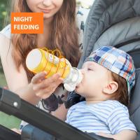 China Customized logo USB Portable Travel outdoor PPSU feeding  baby  warmer bottle gift set Anti-Colic 240ml Formula Maker for sale