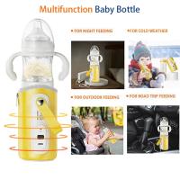 China 240ml Portable Bottle  warmer Fast brew milk feeding Bottle With Formula powder Storage  gift set for Travel , Car for sale