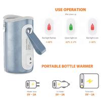 China Smart Baby Portable Travel Bottle Warmer Bag Heat Resistant Thermostat For Travel for sale