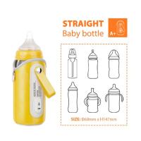 China USB Portable Travel Bottle Warmer Thermostat 42 Degree Milk Bottle Sleeve Cover for sale