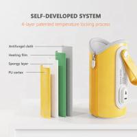 China Car Travel Milk Portable Travel Bottle Warmer 5V Five Speeds for sale