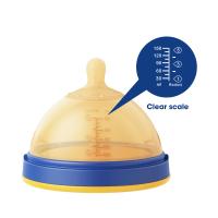 China Soft Breast Like Silicone Baby Feeding Bottle Anti Colic For Breastfeeding for sale