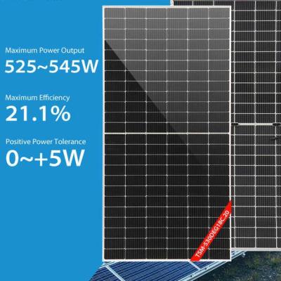 China 525W 530W Trina Solar Panel 535W 540W 545W Half Cell Panel Mono Half Cell for sale