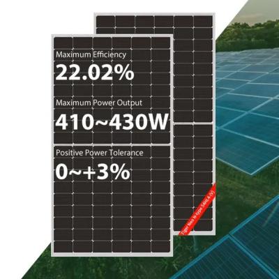 China 410W 430W UL Half Cut Mono Solar Panel System for sale