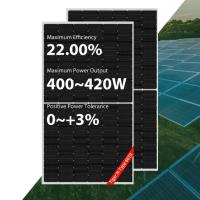 China 400W 405W Jinko Solar Panel 410W 415W 420W Shingled Solar Module Full Black for sale