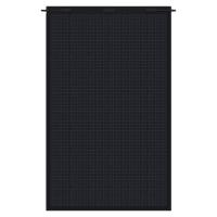 China Full Black 360w Solar Panel 365W 370W 375W Flexible Pv Modules Solar Panel Lightweight for sale