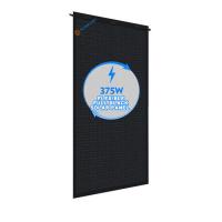 China Sunport Flexible Solar Panel 360W - 380W MWT Solar Panel Full Black for sale