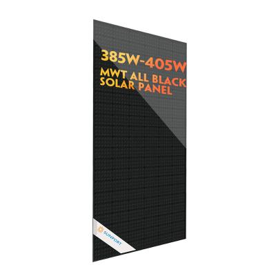 China High Efficiency Flexible Photovoltaic Panels 390W 395W 400W Solar Panels For Domestic Use for sale