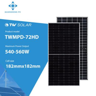 China 540W - 560W P Type Solar Panels 144 Half Cells for sale
