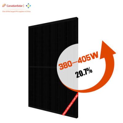China Canadian Solar Panel Double Glass 380W-405W for sale